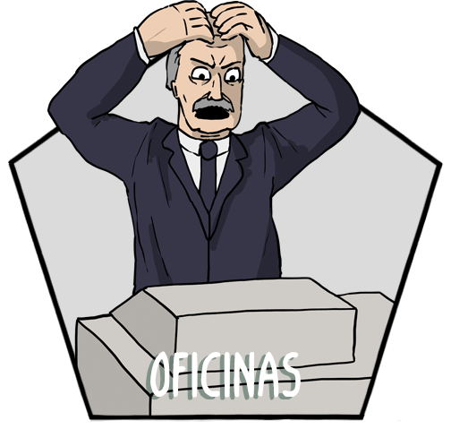 Oficinas - Cómics Existenciales - STIRNER Ed.