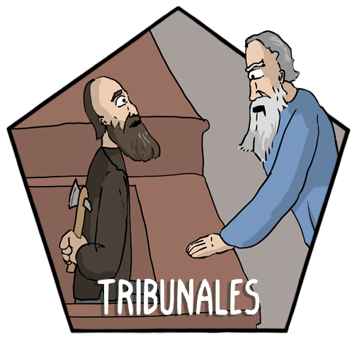 Tribunales - Cómics Existenciales - STIRNER Ed.